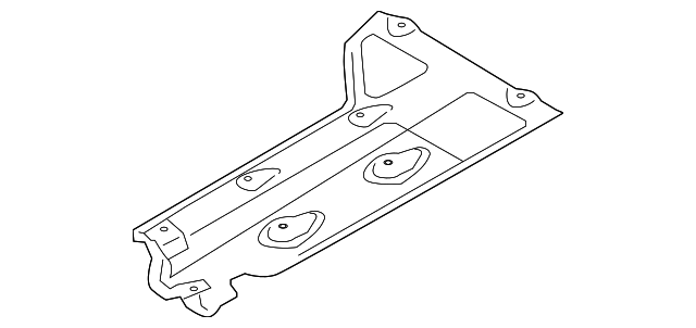 2017-2022 Genesis G90 Under Cover 84135-D2000 | QuirkParts