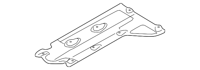 2017-2022 Genesis G90 Under Cover 84145-D2000 | OEM Parts Online