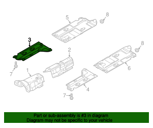 2017-2022 Genesis G90 Under Cover 84145-D2000 | OEM Parts Online
