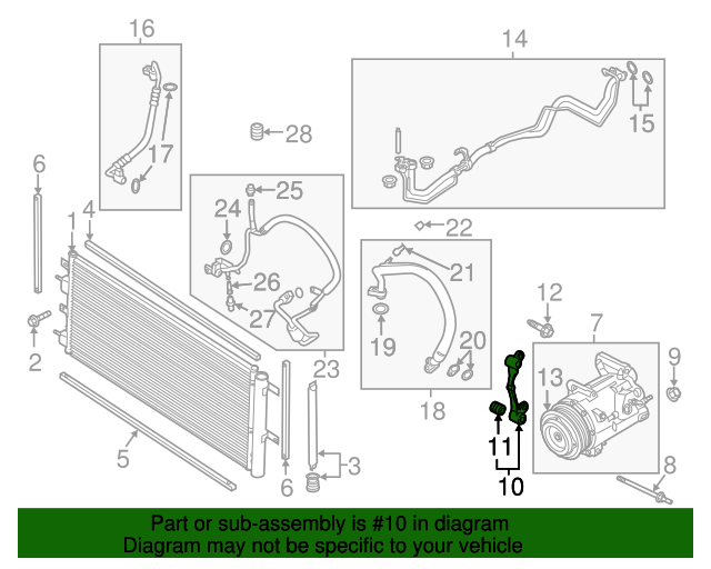 DS7Z-10A313-B - Mount Bracket - 2013-2020 Ford Fusion | Lasco Auto Parts