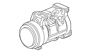 2005-2010 Cadillac STS Air Conditioning Compressor 89023453 | GM Parts ...