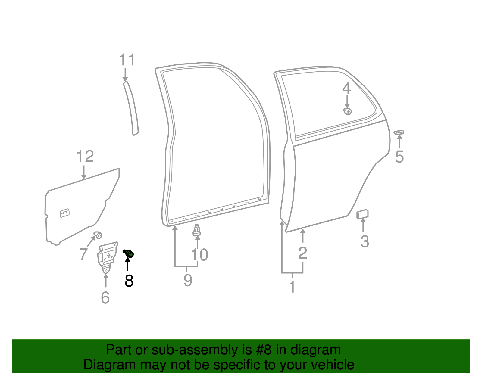 Genuine Toyota Door Access Cover Screw part# 90159-60303 for 2002-2025 ...