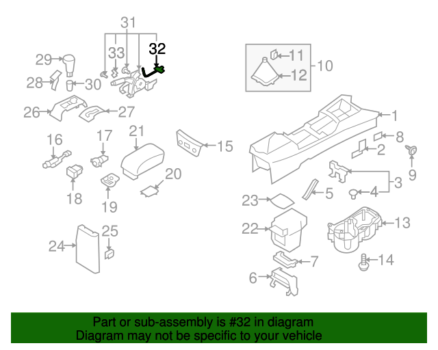Genuine OEM Front Cable Part# 59750-2L000 Fits 2009-2012 Hyundai ...