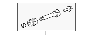 2015-2022 GM Rear Brake Caliper Guide Pin 84272369 GM | GMPartsDirect.com