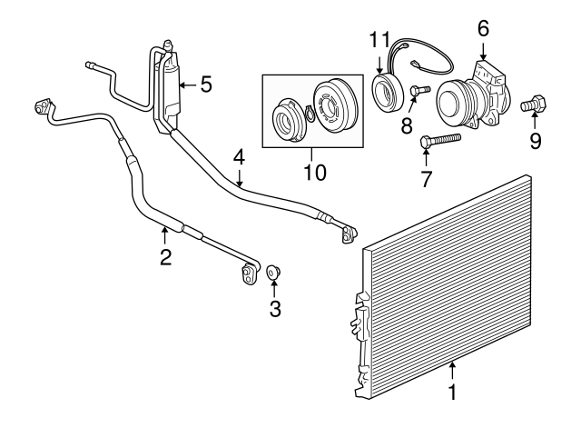 1999-2013 Mopar Engine Crankshaft Main Bearing Cap Bolt 6102047AA ...