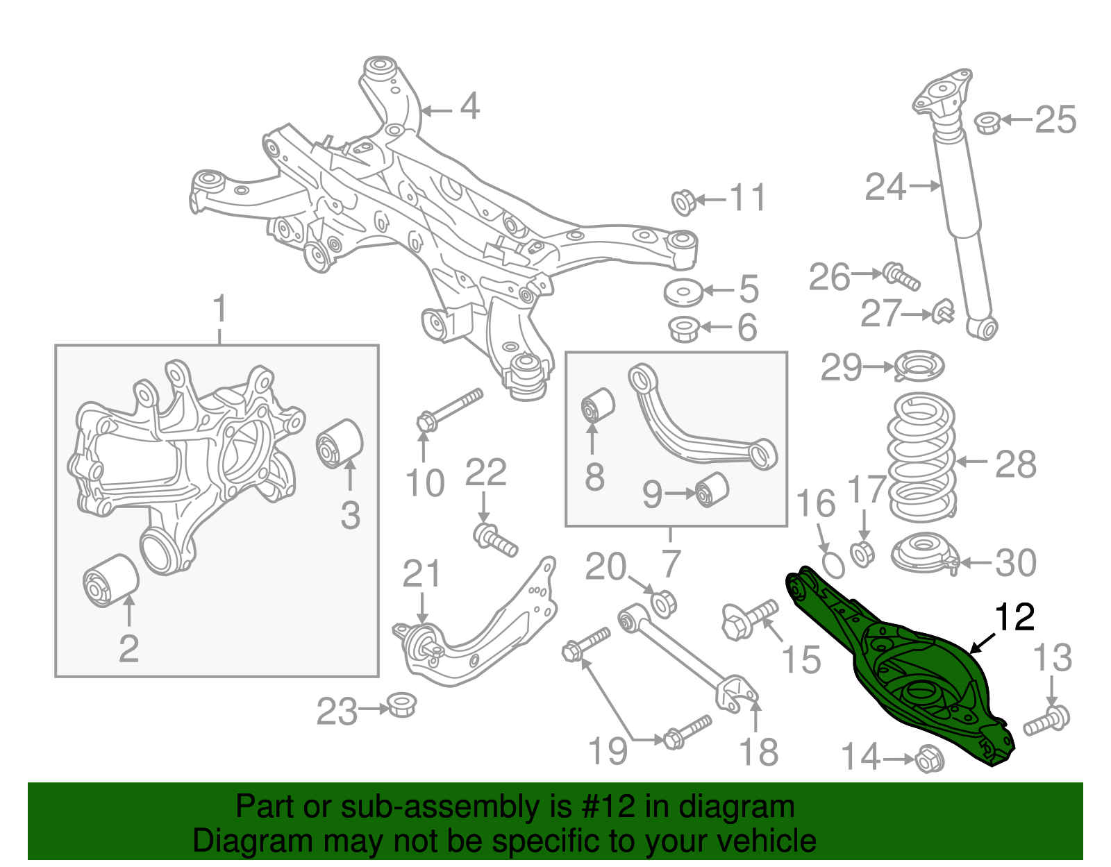 KD35-28-350 - Lower Control Arm - 2013-2020 Mazda CX-5 | Mazda Parts Factor