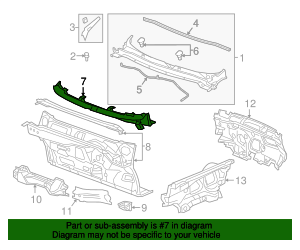 Plenum Upper Panel 84315262 | GMPartsDirect.com
