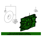 2010-2017 GM Engine Coolant Fan Shroud 84145767 GM | GMPartsDirect.com