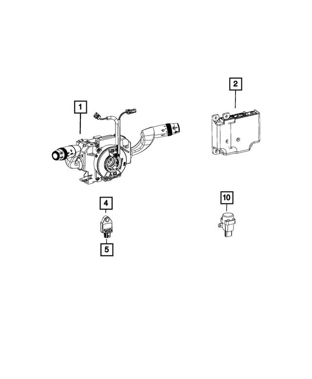 2018-2024 Mopar Acceleration Sensor 68335885AA | Mopar eStore