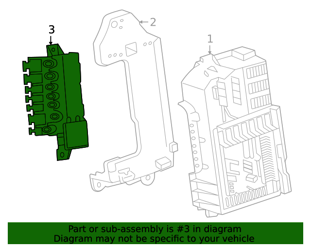 223-540-30-15 - Fuse Box 2023-2024 Mercedes-Benz S 580e ...