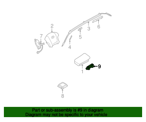 95930-2E000 - Ft Impact Sensor 2005-2010 Kia Sportage | Kia.Parts Store