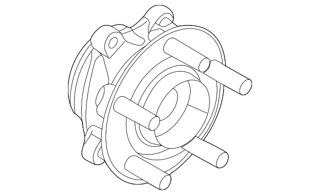 Ford Dealership 2021-2024 Ford Mustang Mach-E Hub Assembly LJ9Z-1104-B ...