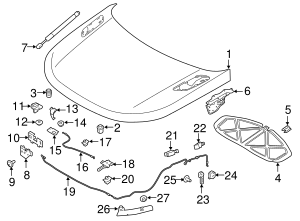 2018-2023 Land Rover Range Rover Velar Guide LR093911 | OEM Parts Online