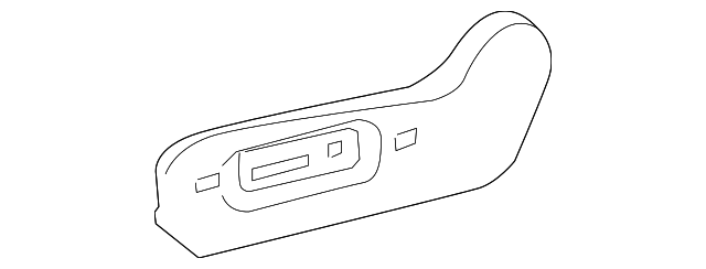 71812-48140-B0 - Seat Trim Panel - 2008-2013 Toyota Highlander ...