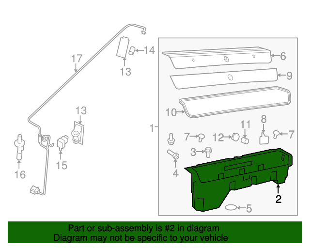 2013-2022 Ram Bin 68204488aa | TascaParts.com