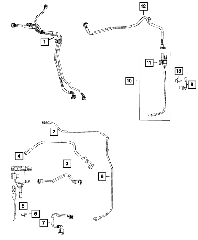 2014-2023 Mopar Purge Control Valve 4627973AC | OEM Parts Online