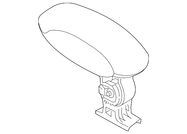 51-16-9-807-337 - Armrest (BRACKET REQUIRED if not factory equipped ...