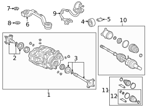 41651-48060 - Differential Mount - 2006-2020 Toyota | OEM Parts To You