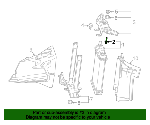 2015-2022 GM Intercooler Bracket Bolt 11547665 | GMPartsDirect.com