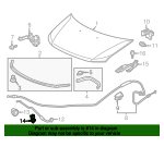 90672-SNA-A01 - Support Rod Holder 2006-2025 Honda | Honda Parts Online