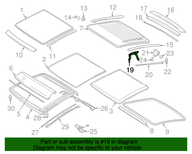 2002-2012 Porsche 911 Hinge 996-562-320-00 | Sunset Porsche Parts