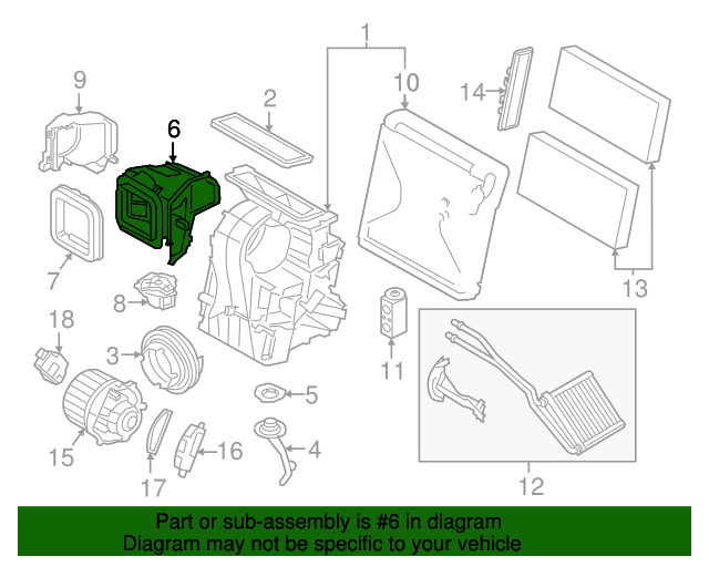 Genuine BMW 64-11-5-A4D-0E5 | Housing | FREE Shipping on Most Orders ...