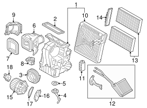64116823725 - 2014-2018 BMW Cabin Air Filter (64-11-6-823-725) | BMW of ...