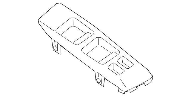2008-2015 Nissan Switch Bezel - Passenger Side (RH) 80960-JM00B ...