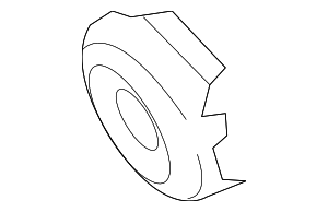 2018-2023 Nissan Sound Absorber Clip 01241-01131 | TascaParts.com