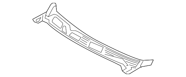 66862-5RB0A - Cowl Grille - 2018-2024 Nissan Kicks | Nissan OEM Parts ...