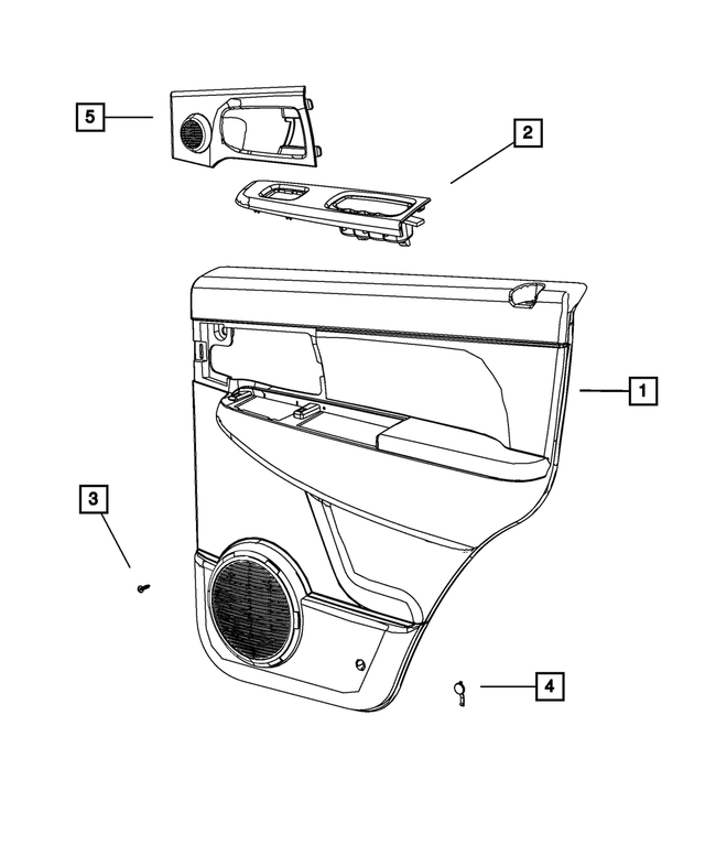 2011-2024 Mopar Screw, Right 6507418AA | Mopar eStore