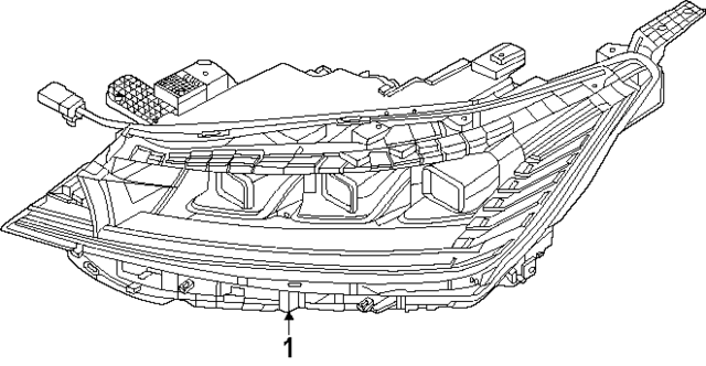 2024-2025 Lincoln Nautilus Headlamp Assembly R2TZ-13008-V | OEM Parts ...