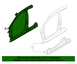 2024 Hyundai Aperture Reinforced 71120-AA500 | OEM Parts Online