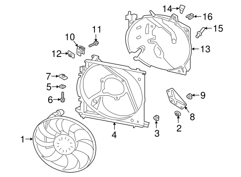 Cooling Fan for 2023 Porsche 718 Boxster | Sunset Porsche Parts