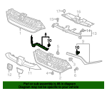 71123-TLA-A00 - Upper Molding 2017-2019 Honda CR-V | Honda Parts Online