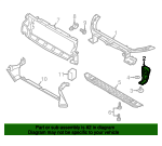 Bumper Bracket - 2012-2023 Land Rover (LR086116) | Land Rover Annapolis ...