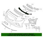 205-885-59-02 - Cover Support 2019-2023 Mercedes-Benz | Mercedes-Benz ...