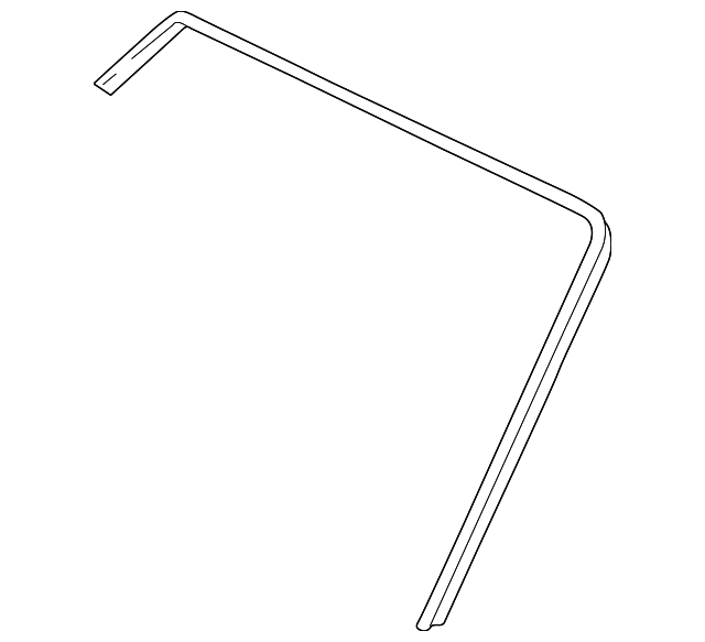 75533-42030 - Windshield Molding - 1998-2000 Toyota RAV4 | OEM Genuine ...