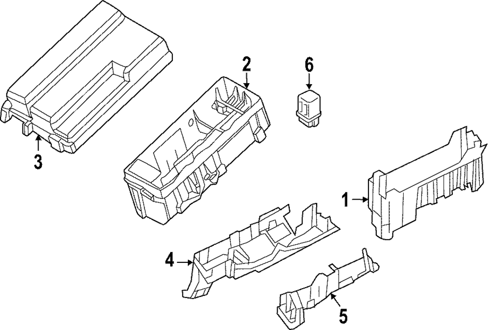 2022-2024 Nissan Pathfinder Lower Cover 24399-6TA0A | My Nissan Part