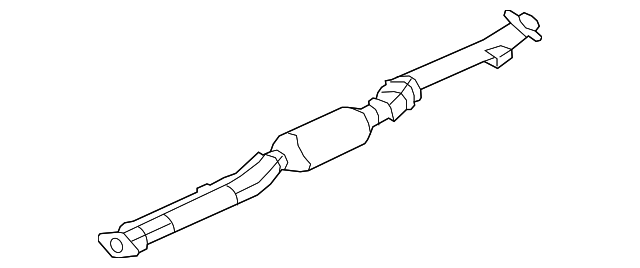 1570A937 - Intermediate Pipe - 2008-2015 Mitsubishi Lancer | Lasco Auto ...