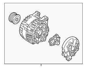 2016 Volvo V60 Alternator 36010604 | TascaParts.com