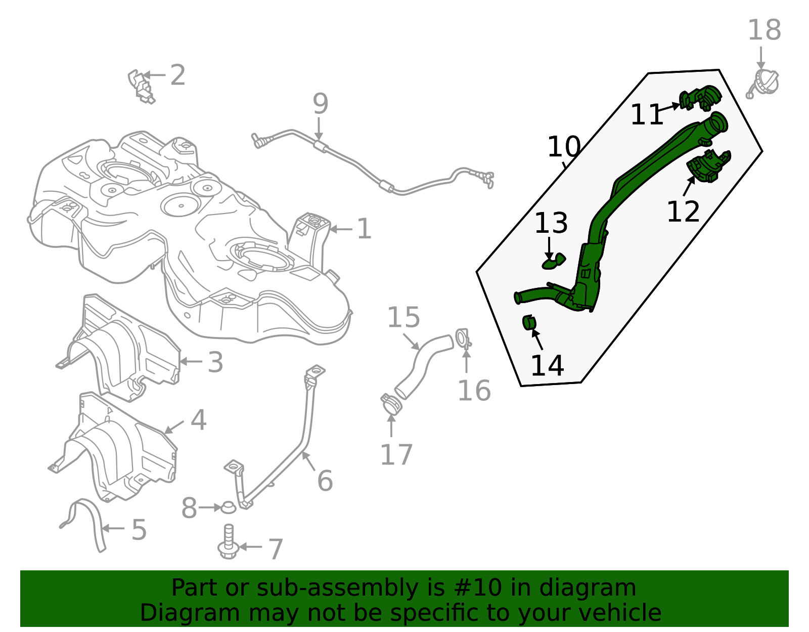 DGH9-42-280A - Filler Pipe - 2020 Mazda CX-30 | Mazda Parts Factor
