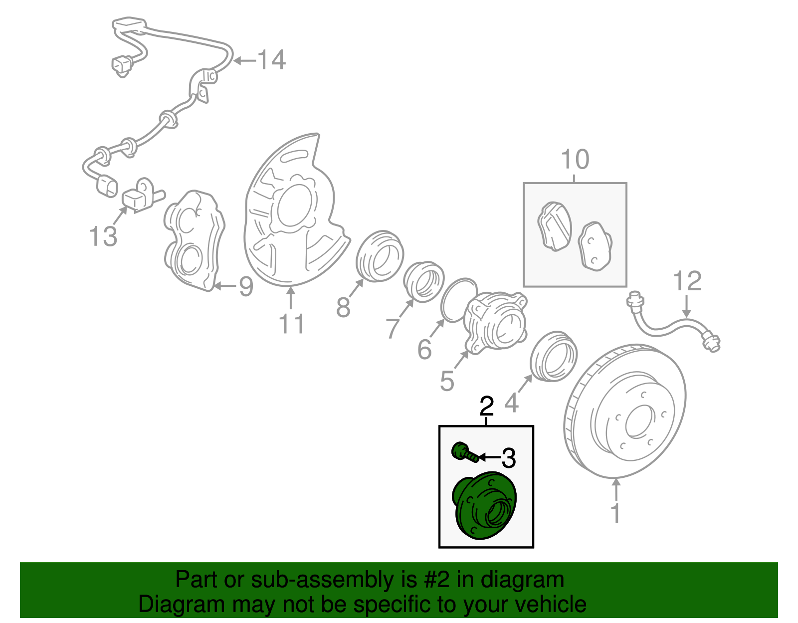 43502-35220 - Wheel Hub 2003-2024 Toyota | AutoNation Parts