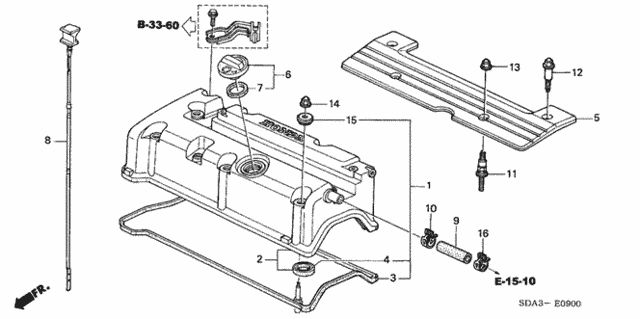 90441-PNA-010 - Washer, Head Cover 2002-2015 Honda | Honda Parts Online