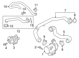 11537586784 - 2011-2018 BMW Thermostat Unit (11-53-7-586-784) | BMW of ...