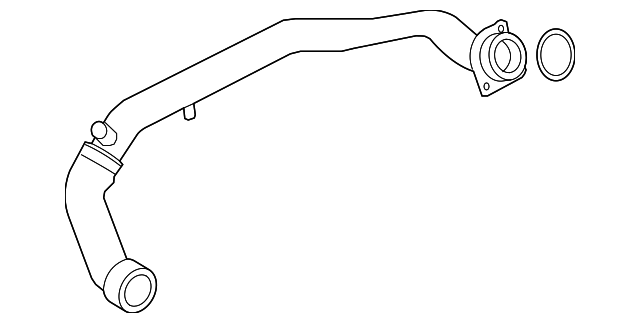 11537617502 - 2011-2018 BMW Inlet Pipe (11-53-7-617-502) | BMW of South ...