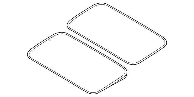 2016-2024 Mazda Sunroof Glass BDTT-69-810 | Mazda Part Direct