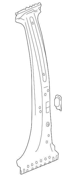 84606115 - Passenger Side Center Pillar Outer Panel Reinforcement ...