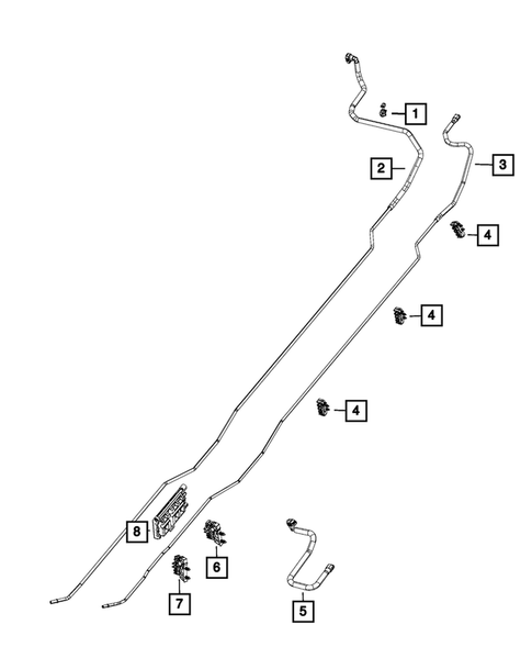 Fuel Lines for 2015 Ram 2500 | Wholesale MOPAR