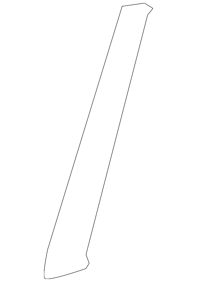 2016-2023 Toyota Tacoma Black Out Tape 75923-04010 | OEM Parts Online